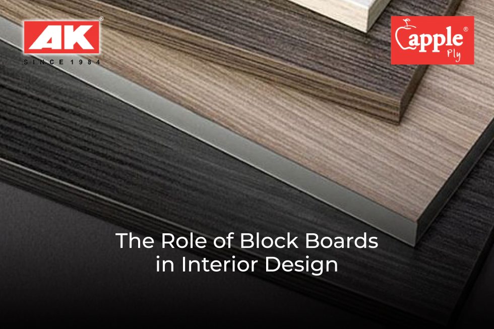The Role of Block Boards in Interior Design | Apple Plywoods